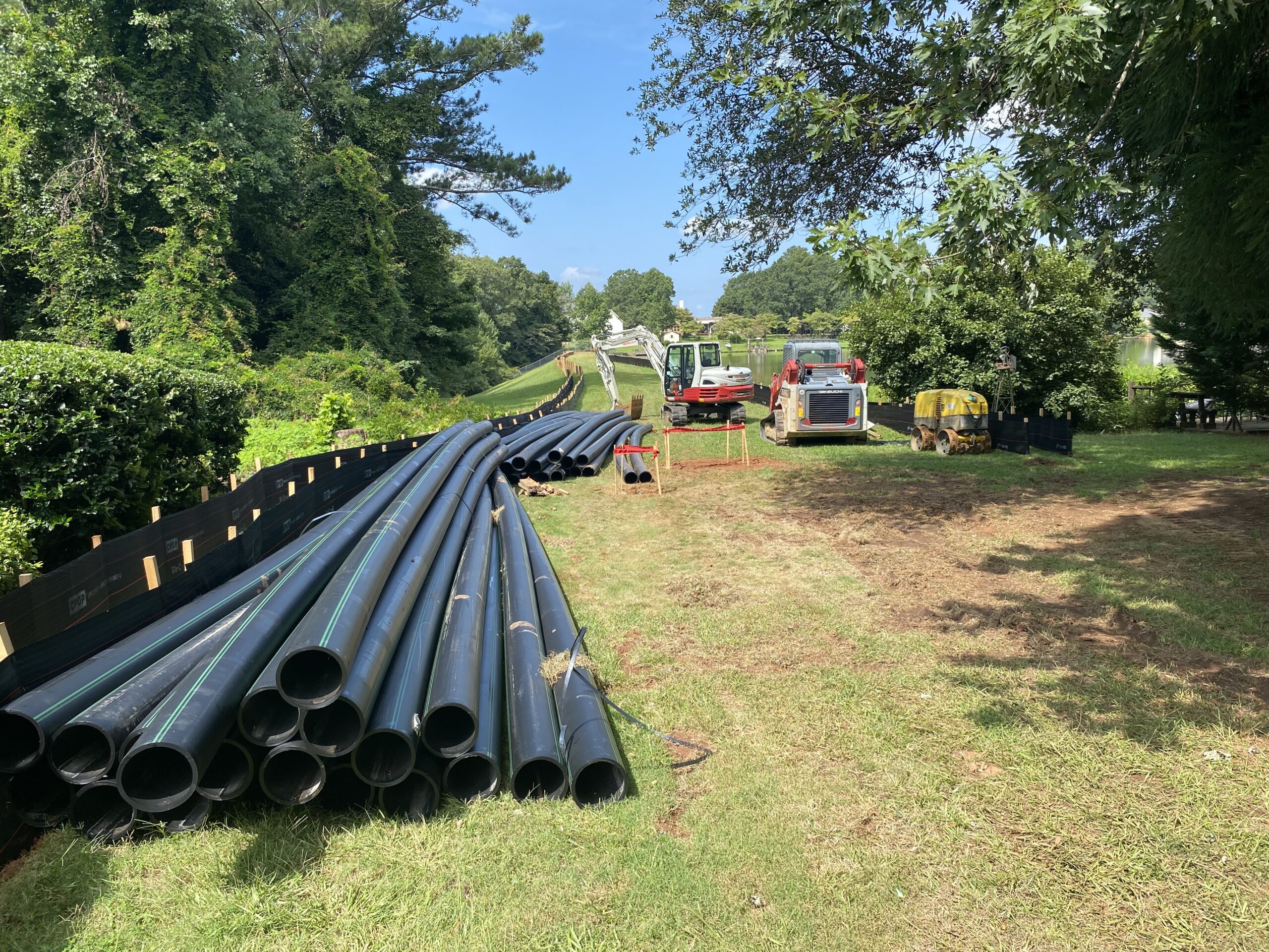Salem Lake Pump Station Upgrade. At Salem Lake Dam. - Rockdale County ...