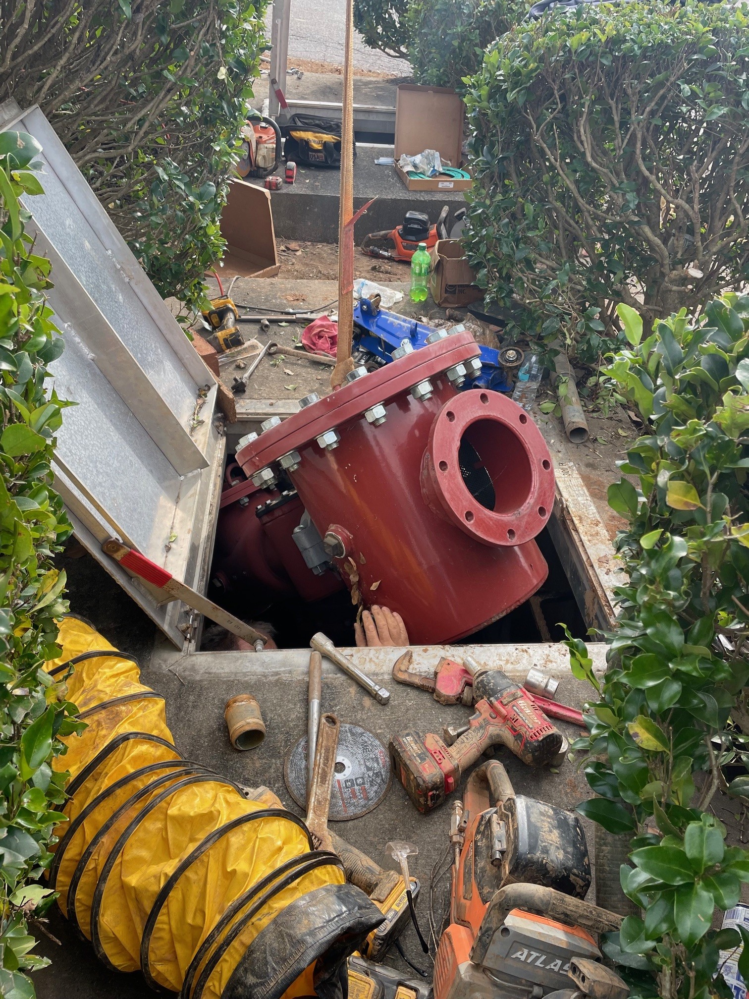 Replacing an 8" Water Meter at Callaway Crossing - Rockdale County ...